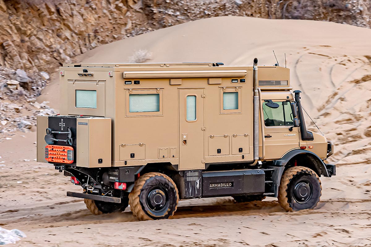 China’s Armadillo Crawler S: A $740K Unimog Camper For Hardcore ...