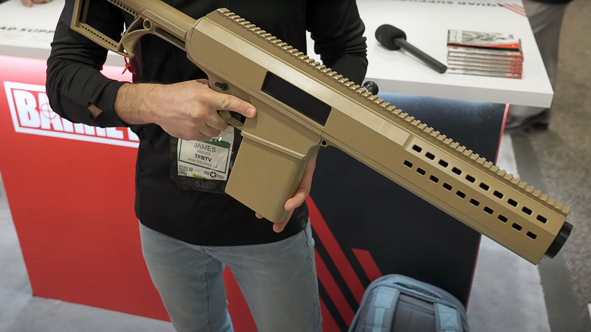 Meet The Barrett MARS: A Grenade Launcher That Thinks It Is A Rifle
