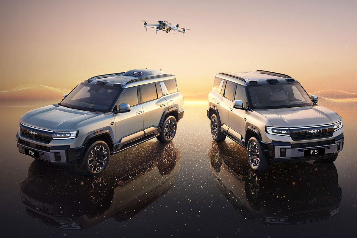 BYD’s FangChengBao Bao 8 Hybrid SUV Can Launch An Imaging Drone