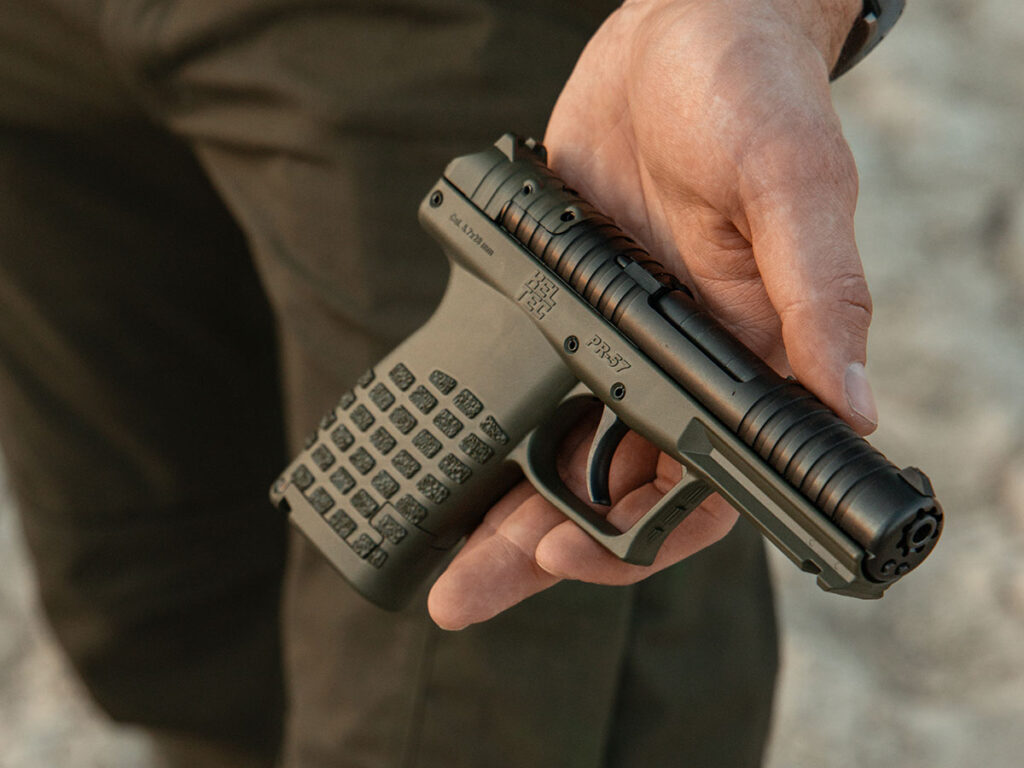 KelTec PR57: The Concealed Carry Pistol That Forgot What A Magazine Is
