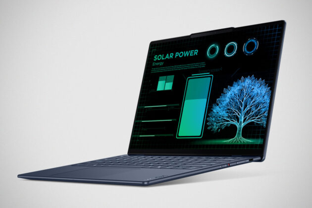 Lenovo’s Solar-Powered Yoga Laptop: Work Hard, Sunbathe Harder