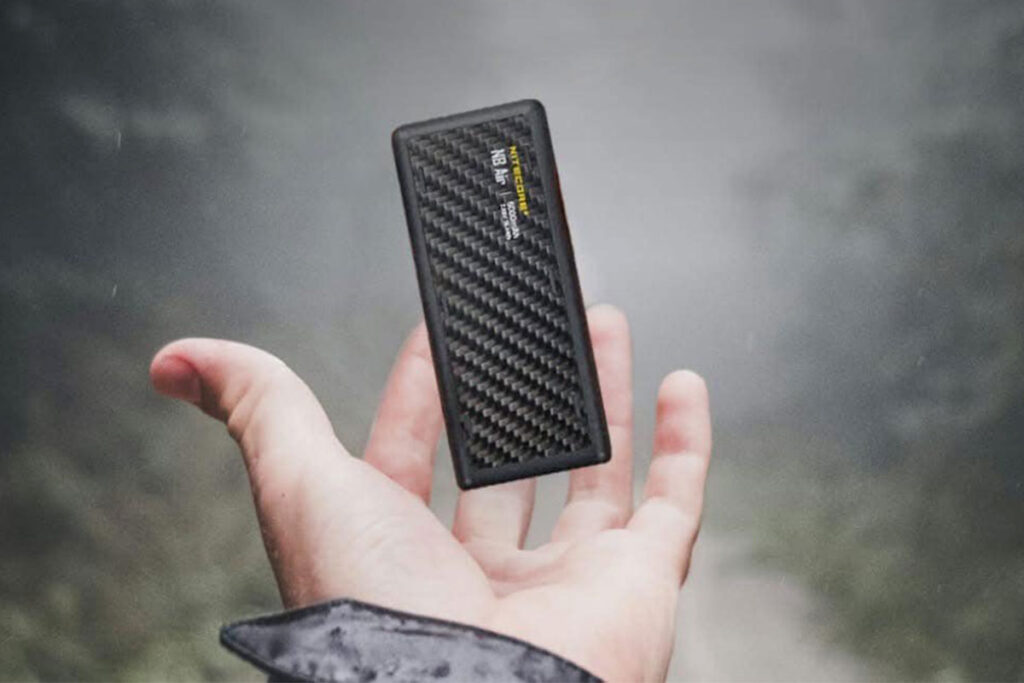 NITECORE NB Air Power Bank: Waterproof Competition-grade “Energy Bar ...