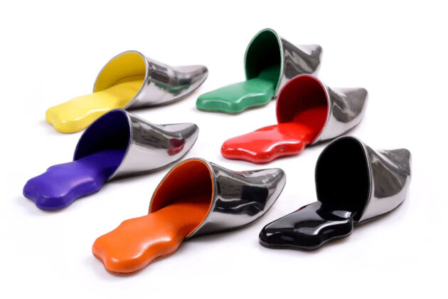 These Shoes Look Like A Paint Disaster (On Purpose)
