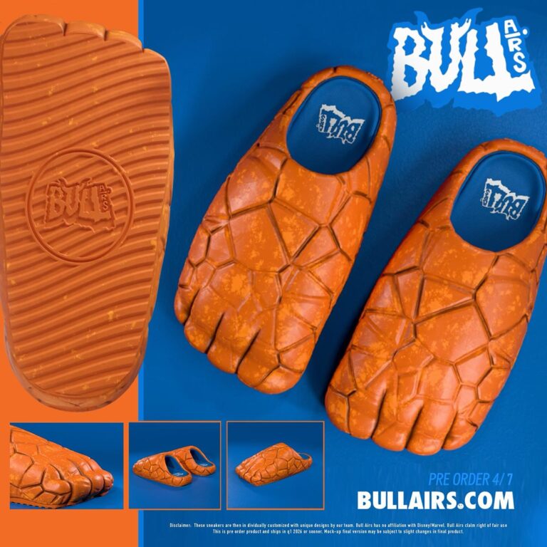 Clobberin’ Time For Your Feet: Bull Airs Drops Thing-Inspired Footwear
