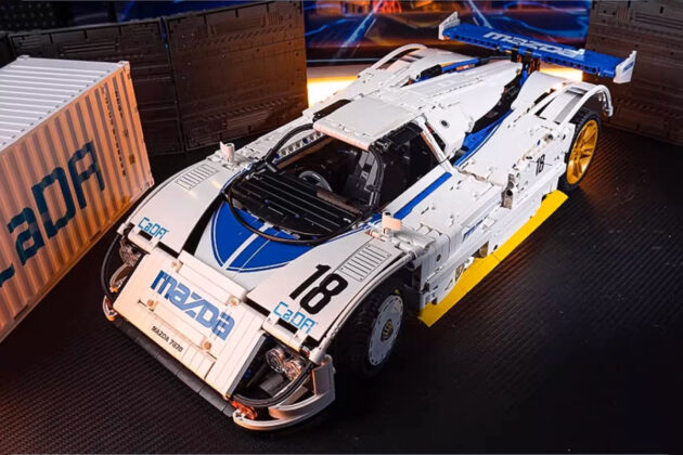 CaDA Launches A Larger 1/10 Scale Mazda 787B Building Set Loaded With ...