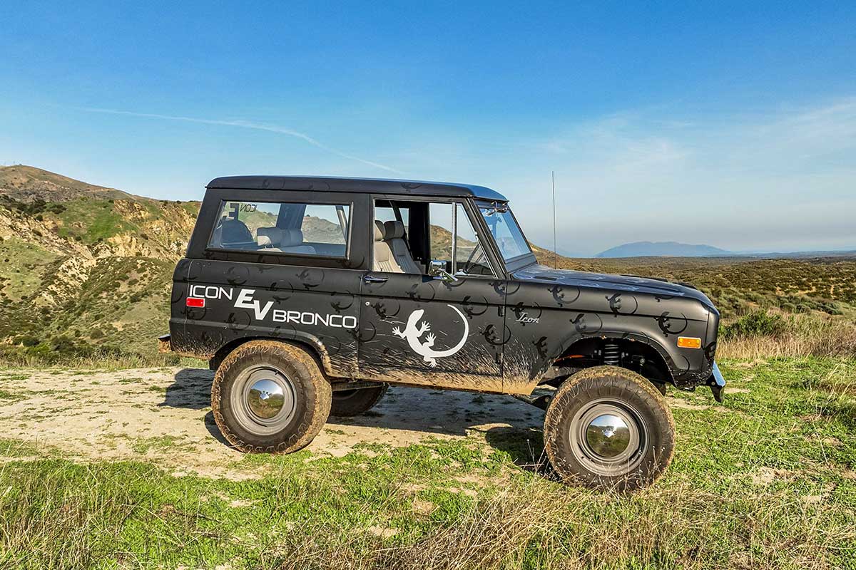 ICON’s Founders Edition Electric Bronco Is Real, Loud (Silently), And ...