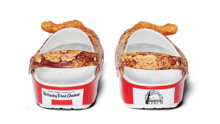 When Fried Chicken Met Footwear: The KFC x Crocs Mash-Up Fans Never ...