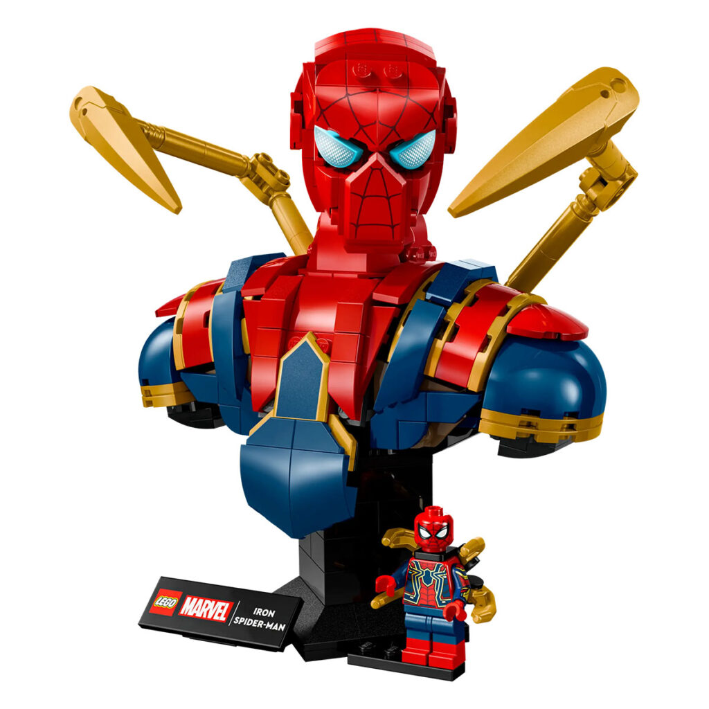 LEGO Builds Marvel’s Ego—One Mini Bust At A Time