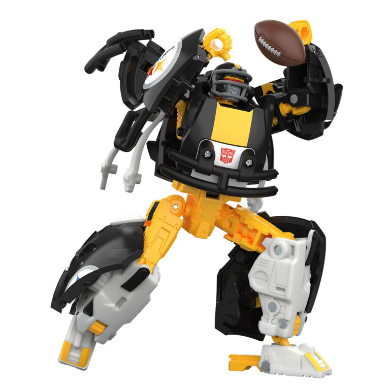 NFL x Transformers: Football-playing Robots That Transform Into Helmets