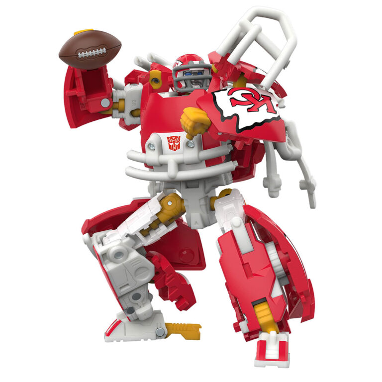 NFL x Transformers: Football-playing Robots That Transform Into Helmets