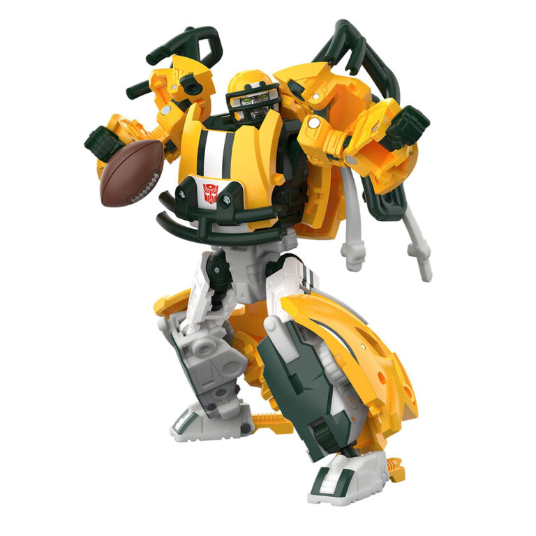 NFL x Transformers: Football-playing Robots That Transform Into Helmets