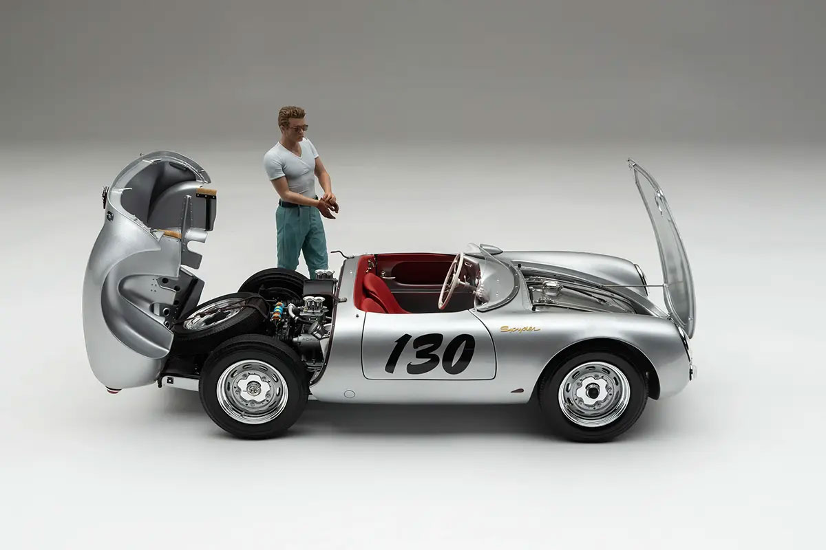 Little Bastard Returns (Sorta) – James Dean Immortalized In 1:8 Scale