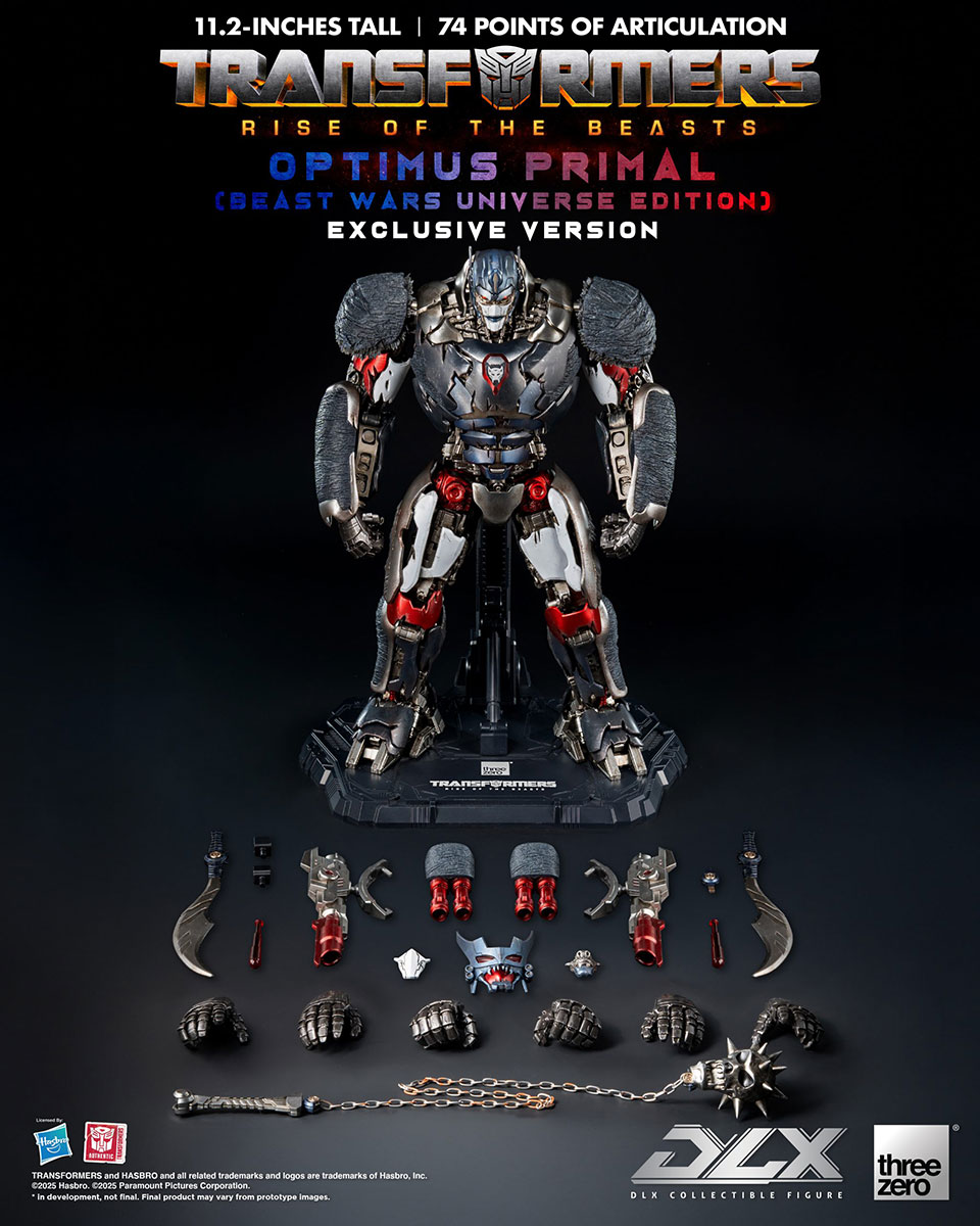 Threezero Gave Rise Of The Beast Optimus Primal The Beast Wars Treatment