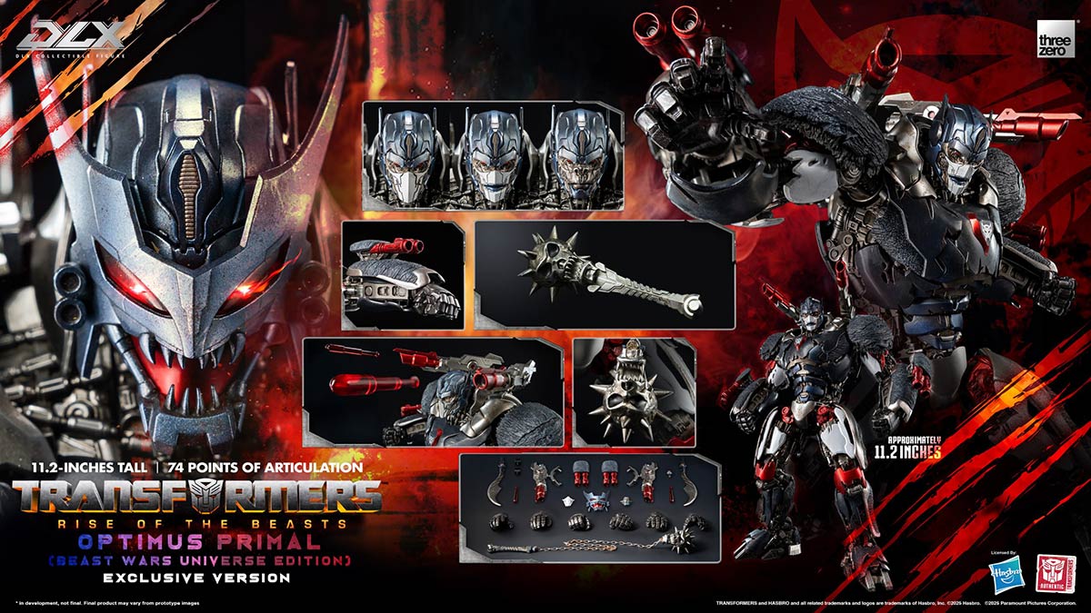 Threezero Gave Rise Of The Beast Optimus Primal The Beast Wars Treatment