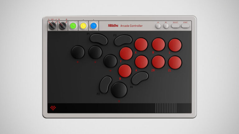 8BitDo’s Budget-Friendly Leverless Arcade Controller Lands For Switch ...