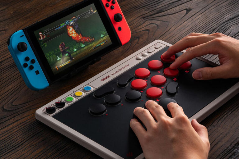 8BitDo’s Budget-Friendly Leverless Arcade Controller Lands For Switch ...