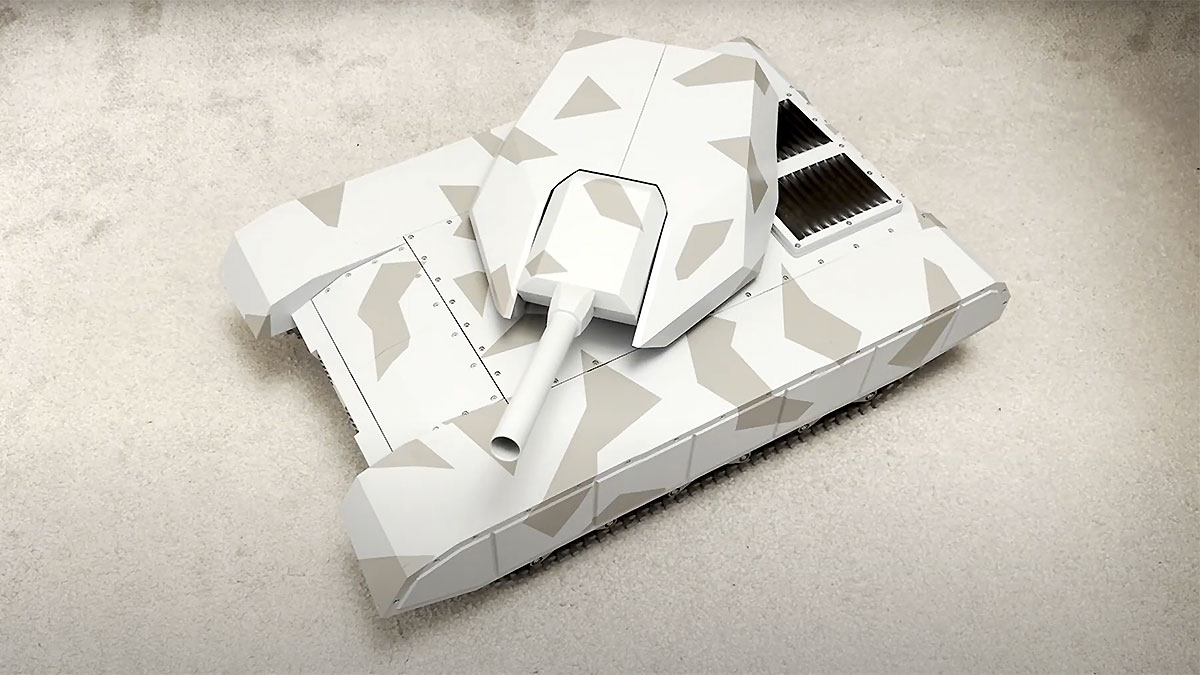 DIYer Created A Super Cool RC Tank With A NERF Turret That Shoots Foam ...