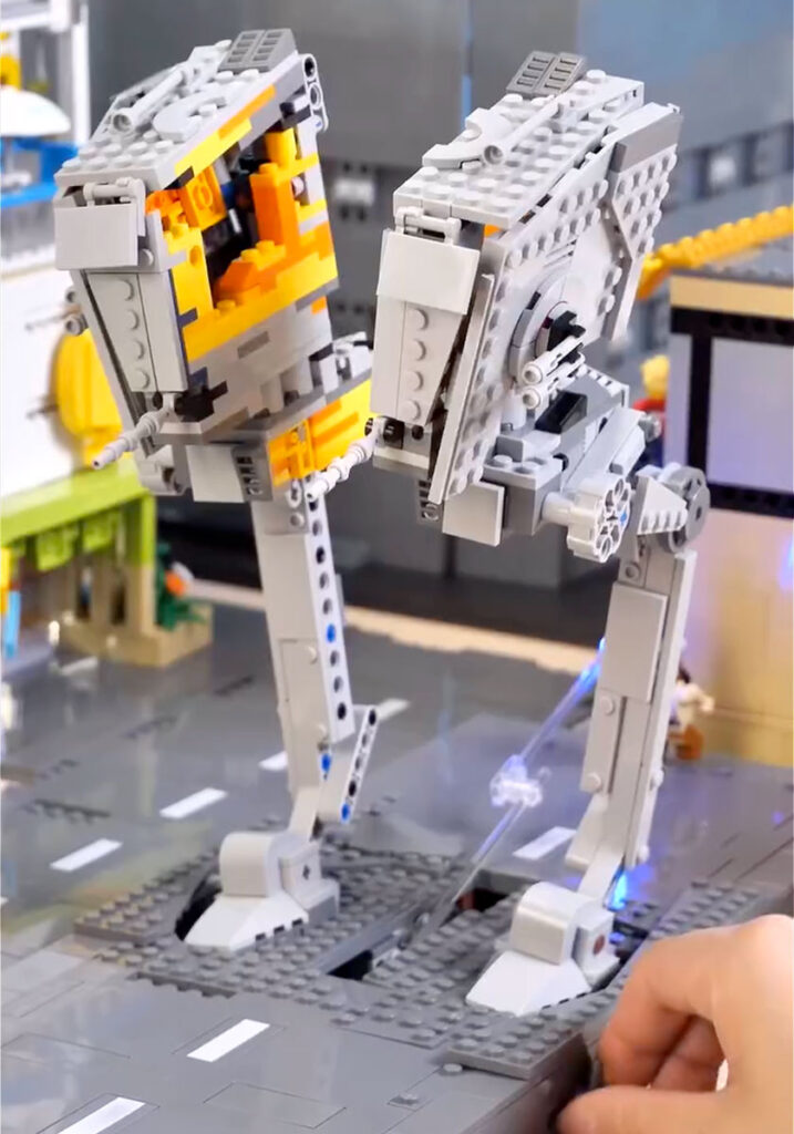 Someone Created A Kinetic LEGO MOC From Star Wars Unleashed