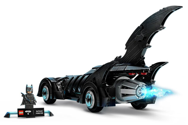 Holy Ribs, Batman! The 1995 Batmobile Just Got The LEGO Treatment