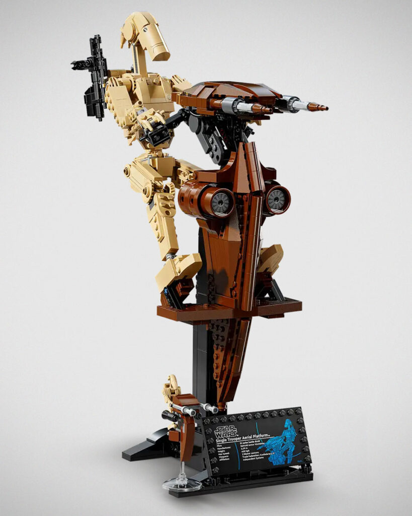 LEGO Builds Big Battle Droid Energy With New STAP Set
