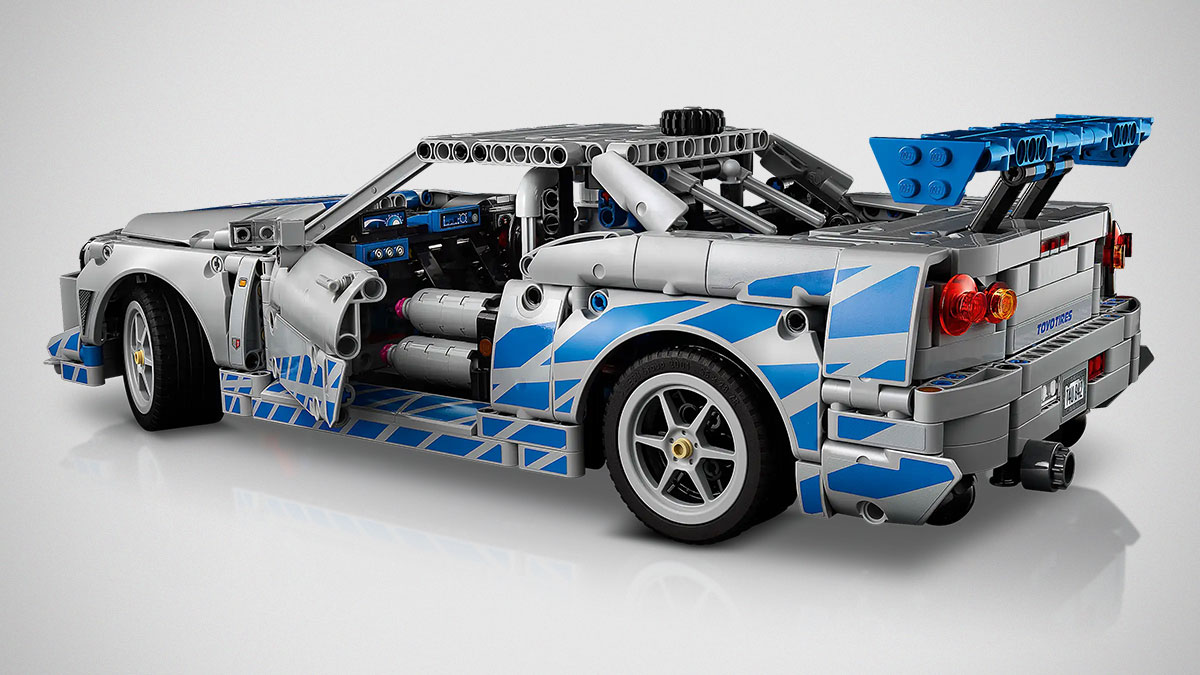 LEGO Drops A Technic Brian O’Connor Skyline GT-R That (Sorta) Drifts