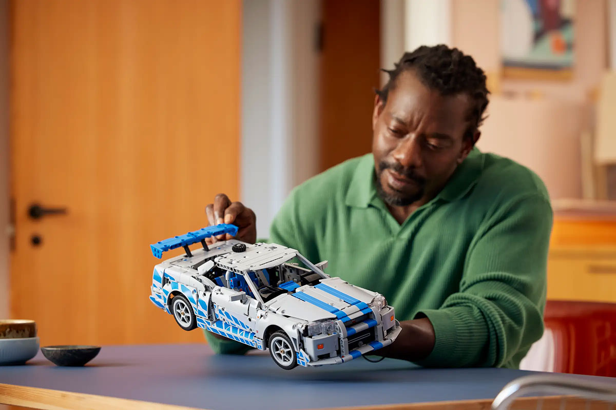 LEGO Drops A Technic Brian O’Connor Skyline GT-R That (Sorta) Drifts