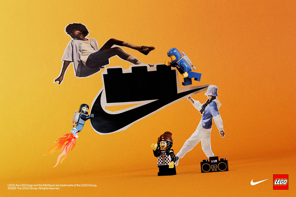 LEGO x Nike Collaboration Kicks Off With A Pair Of Sneakers And An ...