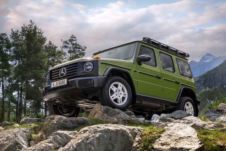 Mercedes Revives The ‘80s In Boxy Style With A G-Class Dripping In ...