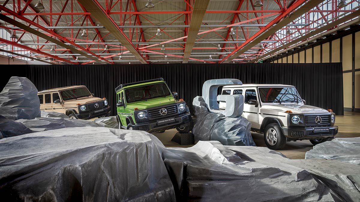 Mercedes Revives The ‘80s In Boxy Style With A G-Class Dripping In ...