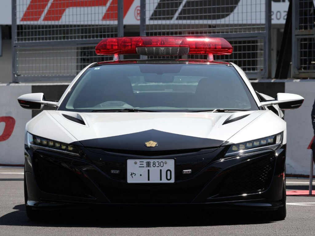 Mie Prefecture Police Just Leveled Up With A Honda NSX Police Patrol Car