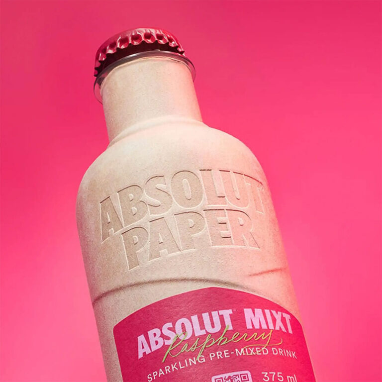 Once Upon A Time, Absolut Vodka Went Paper, And It Was Pretty Cool