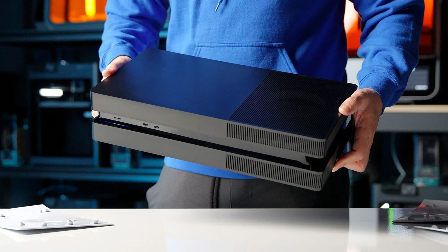 BoxPlates Cover Plates For PS5 Trades PS5’s Curves For Clean, Boxy ...