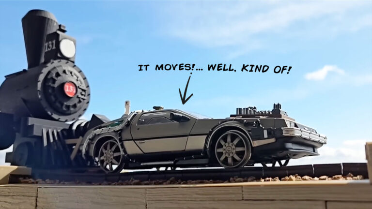 This Custom Diorama Setup Recreates That Glorious Train Push Scene From ...
