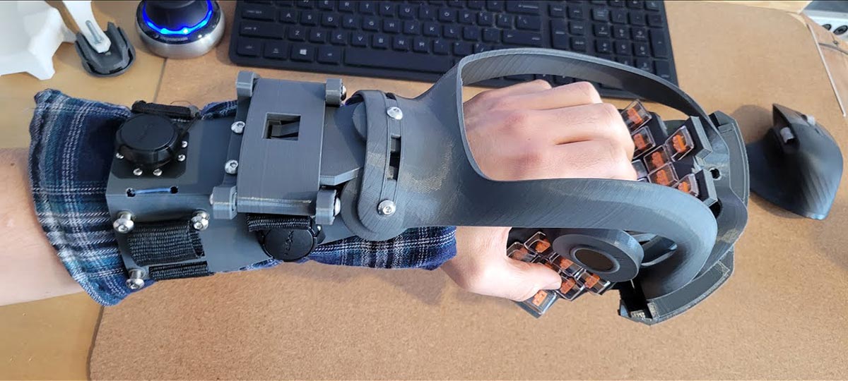 Schist Happens: This Wrist-Mounted Keyboard Prototype Puts Cyberpunk At ...