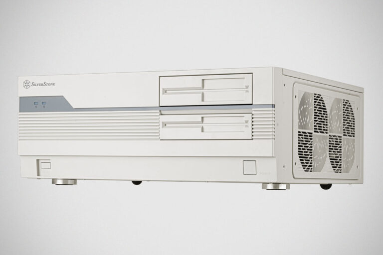 SilverStone FLP01 Retro HTPC Case: A Beige Blast From The Past (That ...