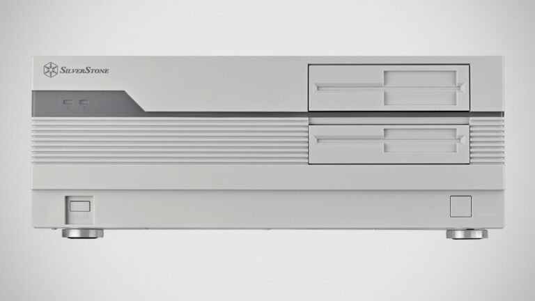 SilverStone FLP01 Retro HTPC Case: A Beige Blast From The Past (That ...