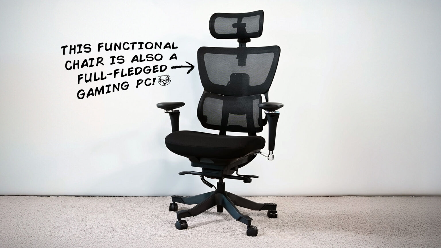 This YouTuber Turned A Chair Into A Full-Blown Gaming PC—And It ...