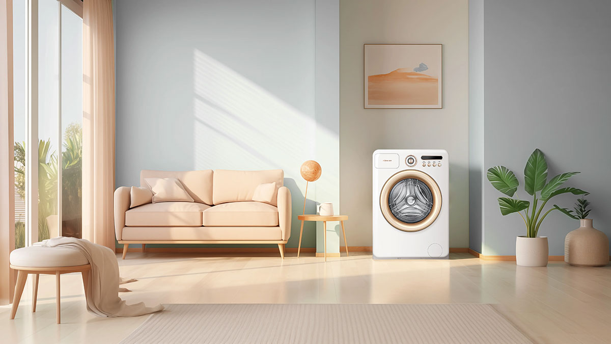 Hisense Moderno Series Brings SMEG-Style Retro Vibes to Laundry Day