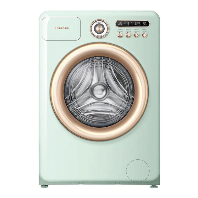 Hisense Moderno Series Brings SMEG-Style Retro Vibes to Laundry Day
