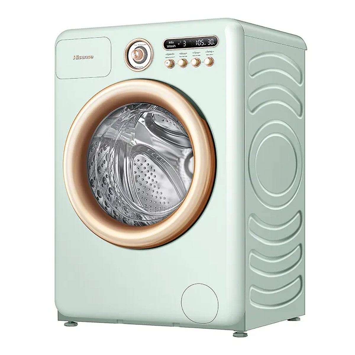Hisense Moderno Series Brings SMEG-Style Retro Vibes to Laundry Day