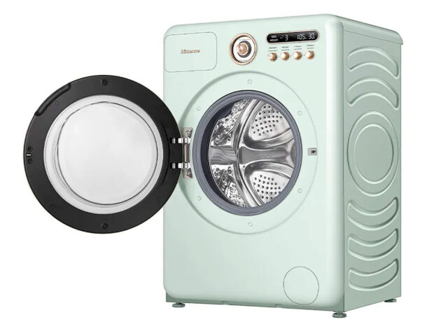 Hisense Moderno Series Brings SMEG-Style Retro Vibes to Laundry Day