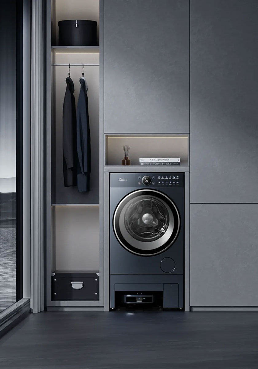 Meet Midea Washbot, The World’s First Washer That Also Vacuums