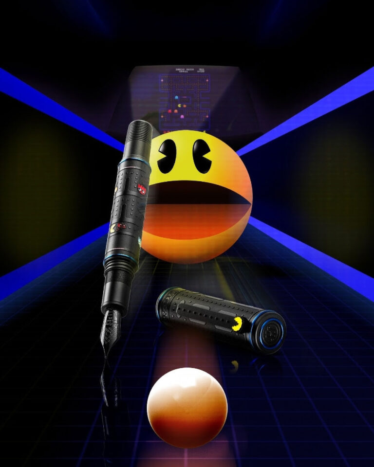 Retro Arcade Meets Fine Writing in Montegrappa PAC-MAN Pen