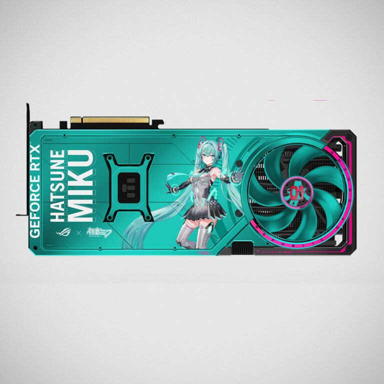 ROG x Hatsune Miku Gaming Rig: Where Waifu Meets WiFi 7, and Then Some