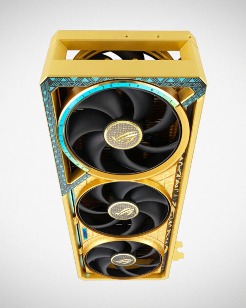 Gold-Plated Power: Meet the ROG Astral GeForce RTX 5090 Dhahab Edition