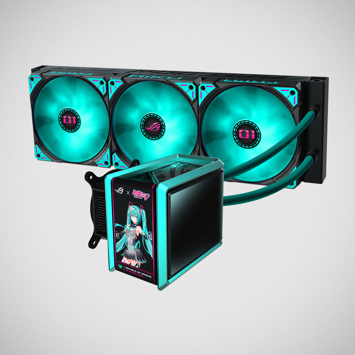 ROG x Hatsune Miku Gaming Rig: Where Waifu Meets WiFi 7, and Then Some