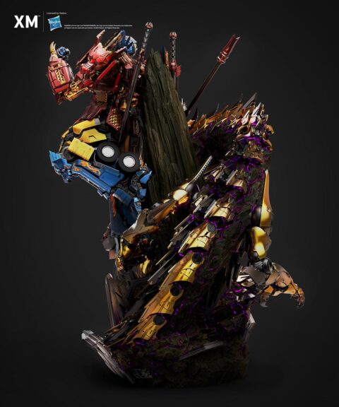 XM Studios Turns Optimus Prime Into a Myth With the Azure Dragon Statue