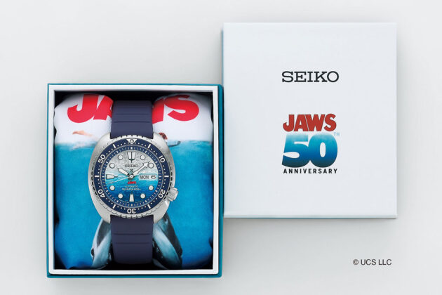 Seiko Marks JAWS 50th Anniversary With a Diver’s Watch That’s More Bite ...