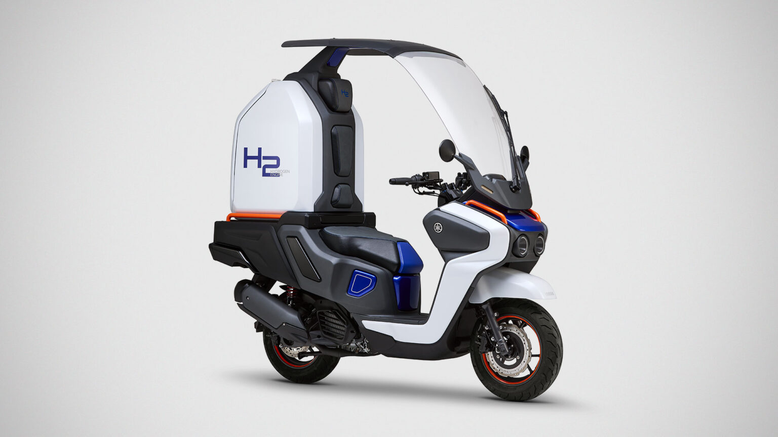 Hydrogen On Two Wheels: Meet The Yamaha H2 Buddy Porter Concept
