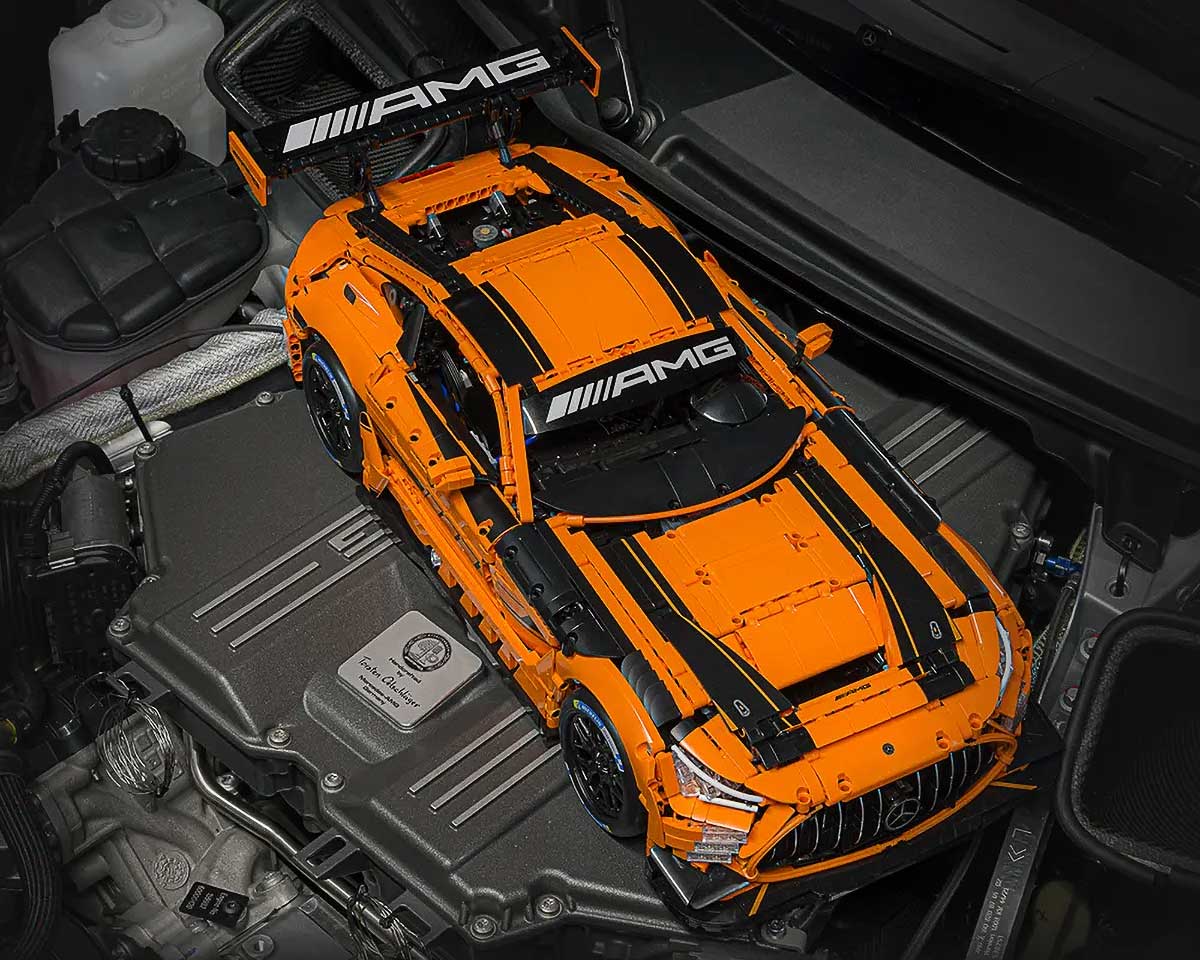 CaDA Master 1:8 Mercedes-AMG GT3 Is a 5,466-Piece Model with a ...